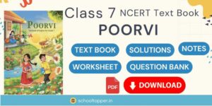 Class 7 poorvi English NCERT text Book pdf download for 2025-26